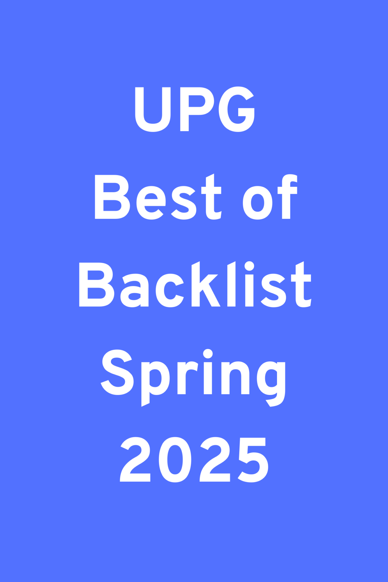 UPG Front Page - The University Press Group